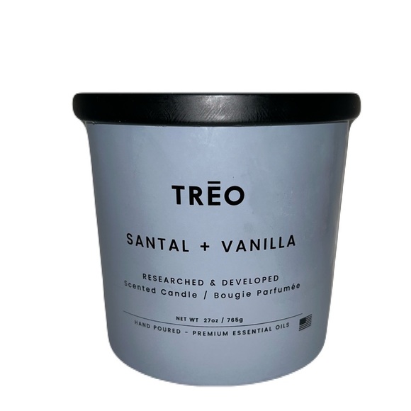 TREO | Accents | Treo Santal Vanilla Scented Luxury Candle Essential ...